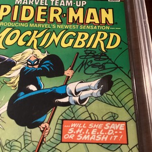 Marvel Team-up 95 Newsstand Edition First Appearance of Mockingbird ...