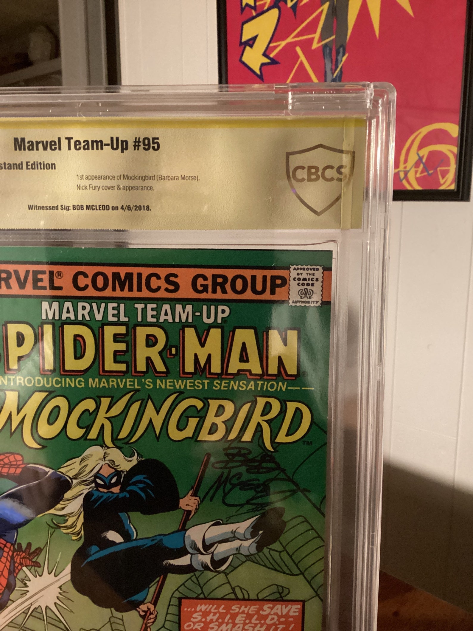 Marvel Team-up 95 Newsstand Edition First Appearance of Mockingbird ...