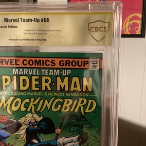 Marvel Team-up 95 Newsstand Edition First Appearance of Mockingbird ...