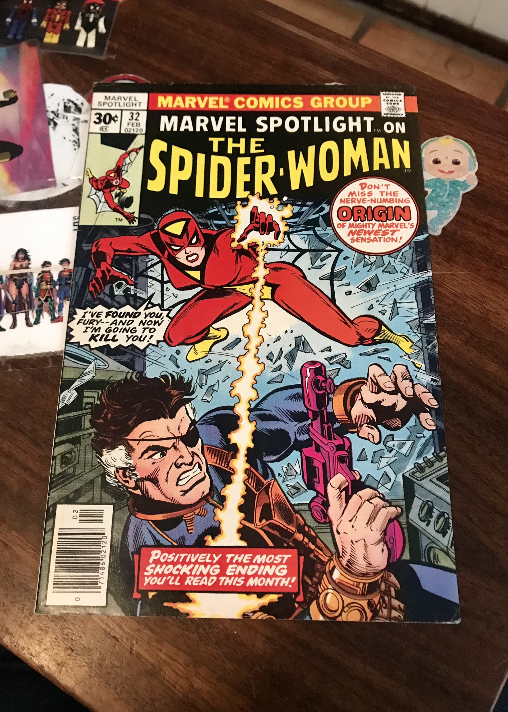Marvel Spotlight 32 on the Spider-woman 1st Appearance of Spider-woman ...