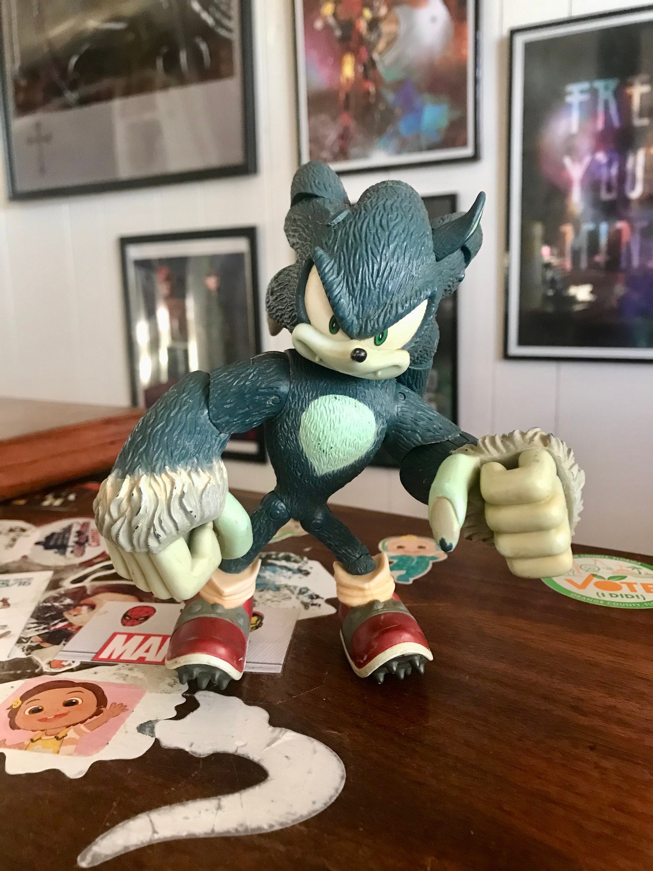 Sonic Unleashed Toysrus Exclusive Sonic the Werehog 6 Inch - Etsy