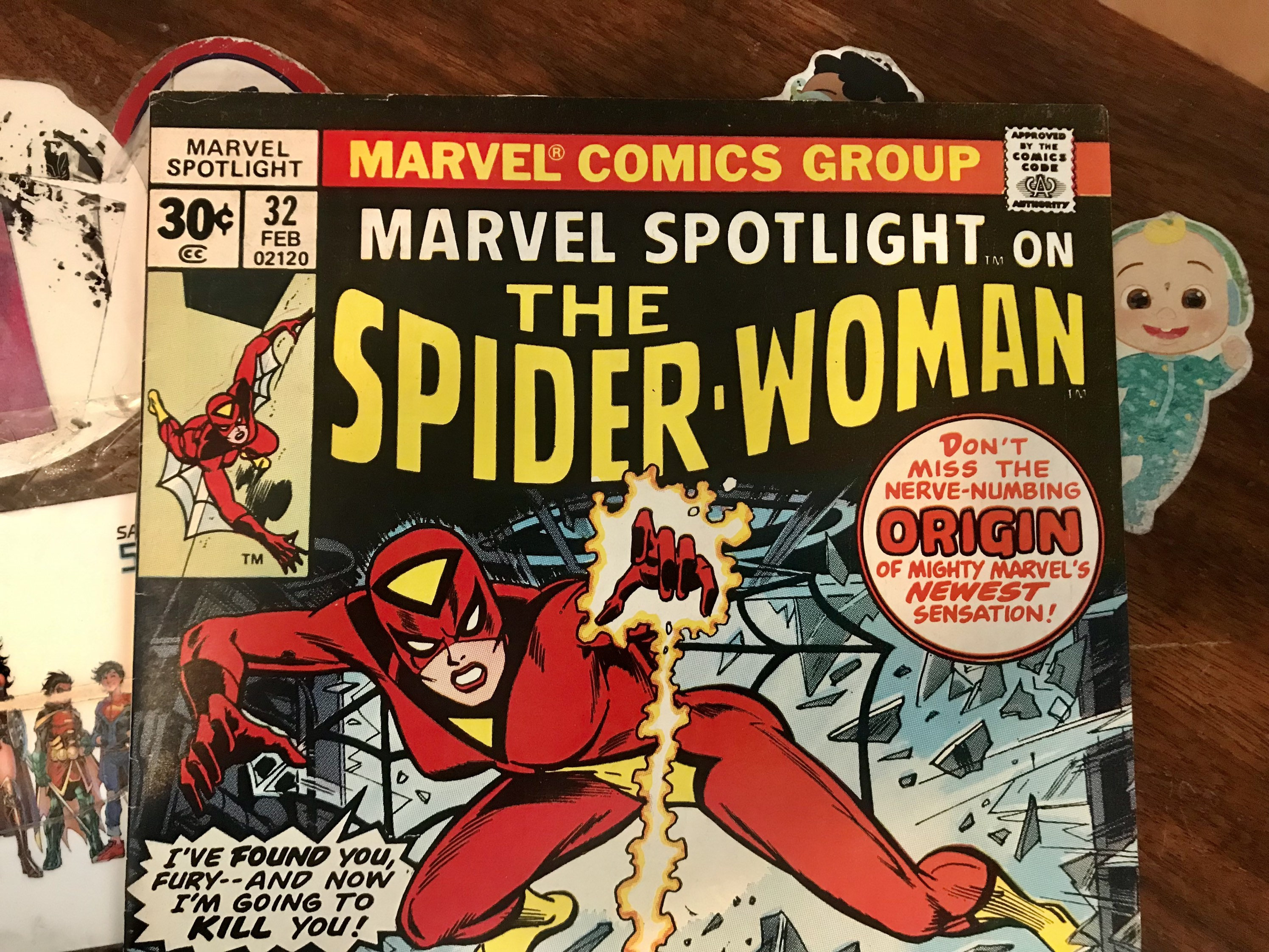 Marvel Spotlight 32 on the Spider-woman 1st Appearance of Spider-woman ...