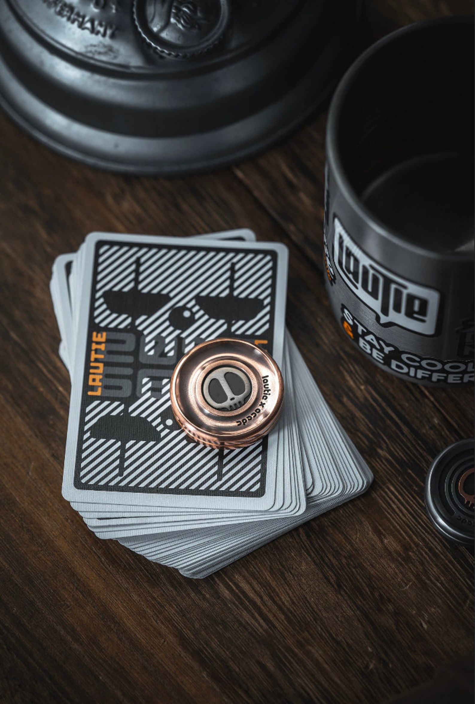 EDC Fidget Toy POP Fidget Coin PAPA Coin Office Decompression - Etsy