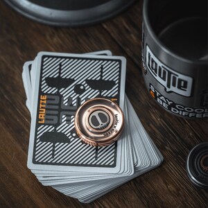 EDC Fidget Toy POP Fidget Coin PAPA Coin Office Decompression - Etsy