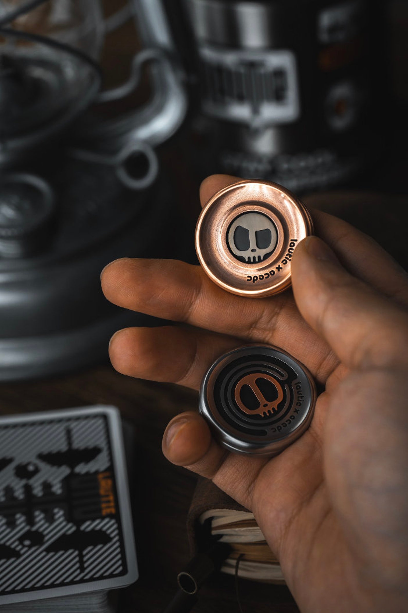 EDC Fidget Toy POP Fidget Coin PAPA Coin Office Decompression - Etsy