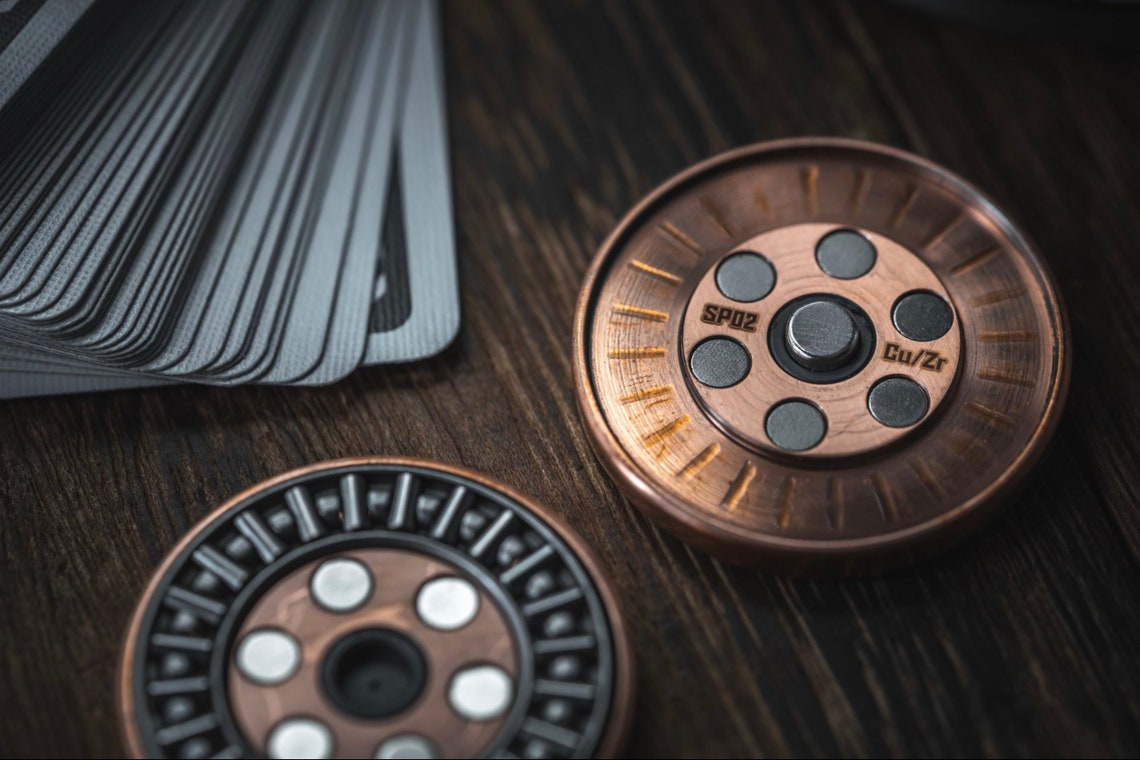 EDC Fidget Toy POP Fidget Coin PAPA Coin Office Decompression - Etsy