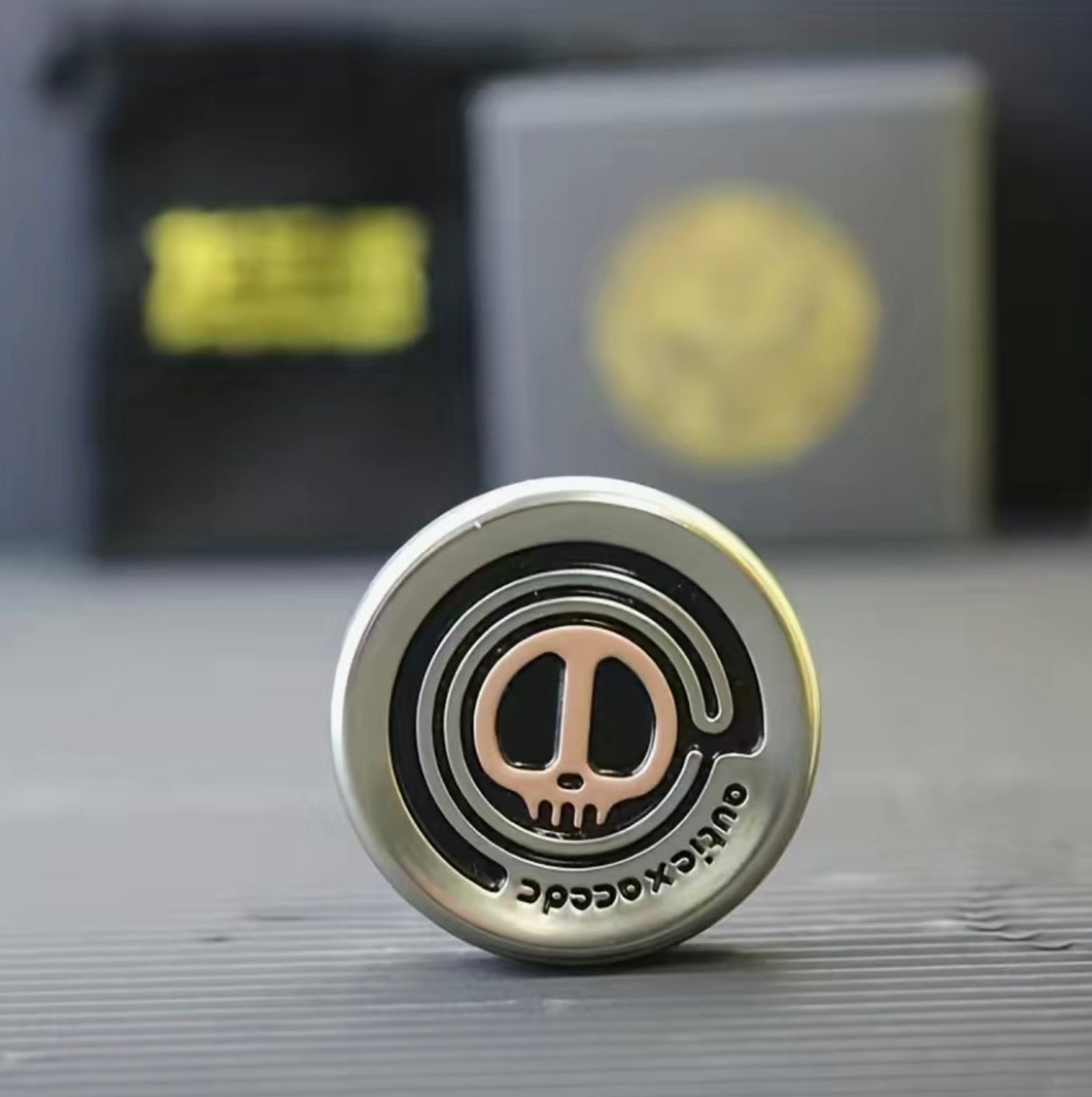 EDC Fidget Toy POP Fidget Coin PAPA Coin Office Decompression - Etsy