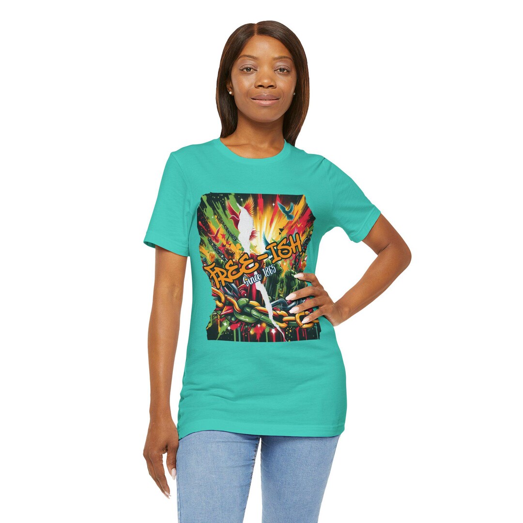 Juneteenth Shirt FREEISH Since 1865 Black History T Shirt Afrocentric ...