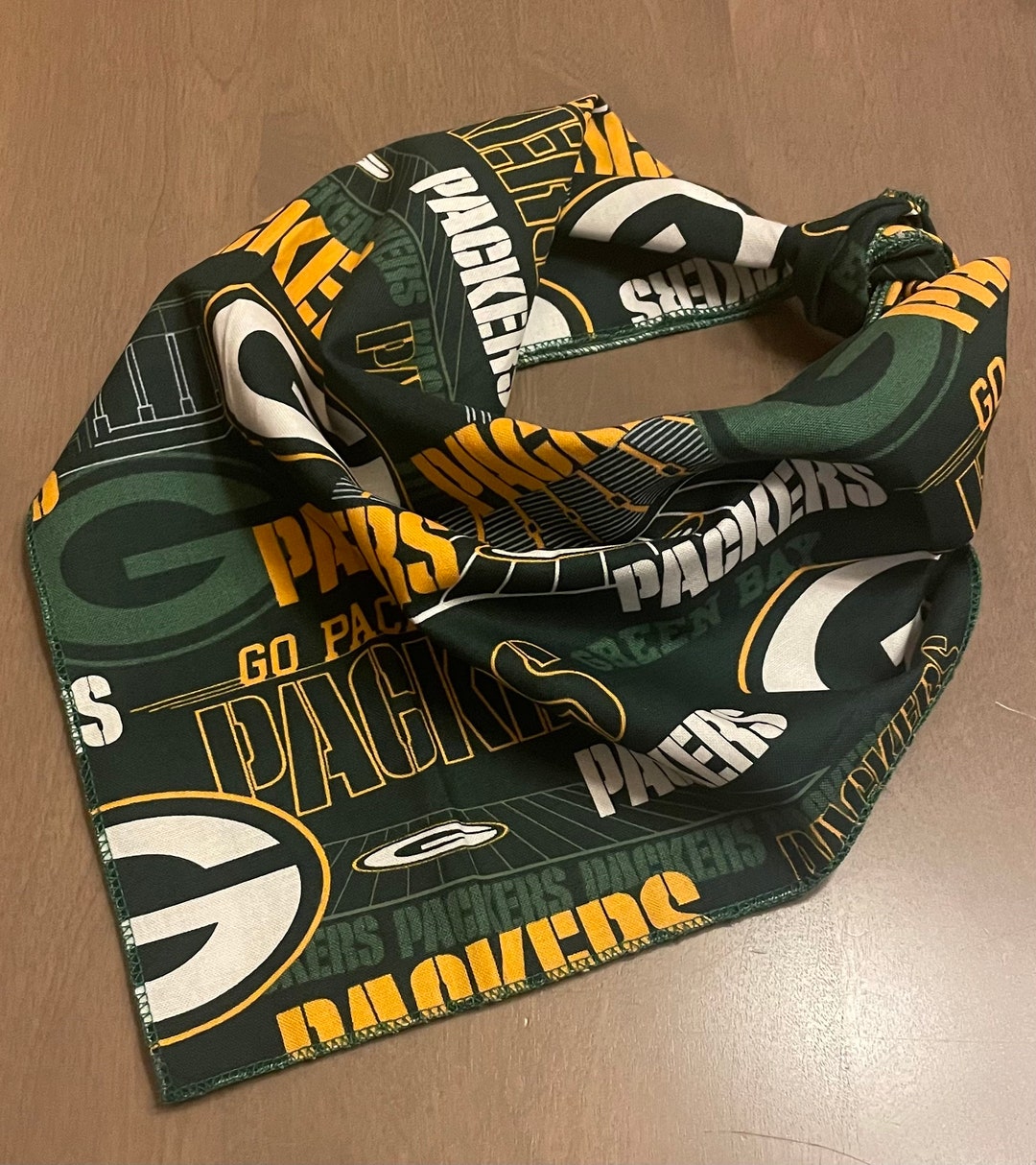 Green Bay Packers Pet Bandana - Etsy