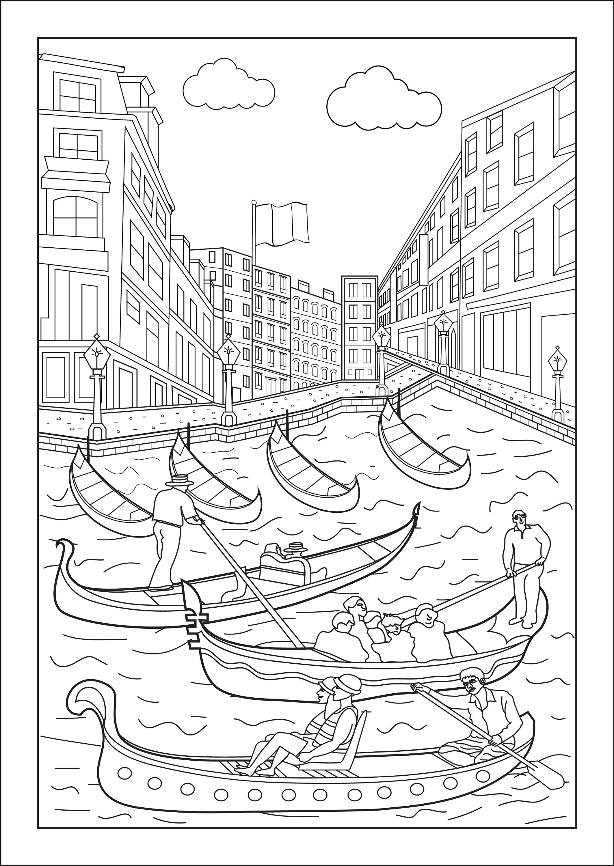 Cultures of the World | Coloring Book | for Children | Europe | America ...