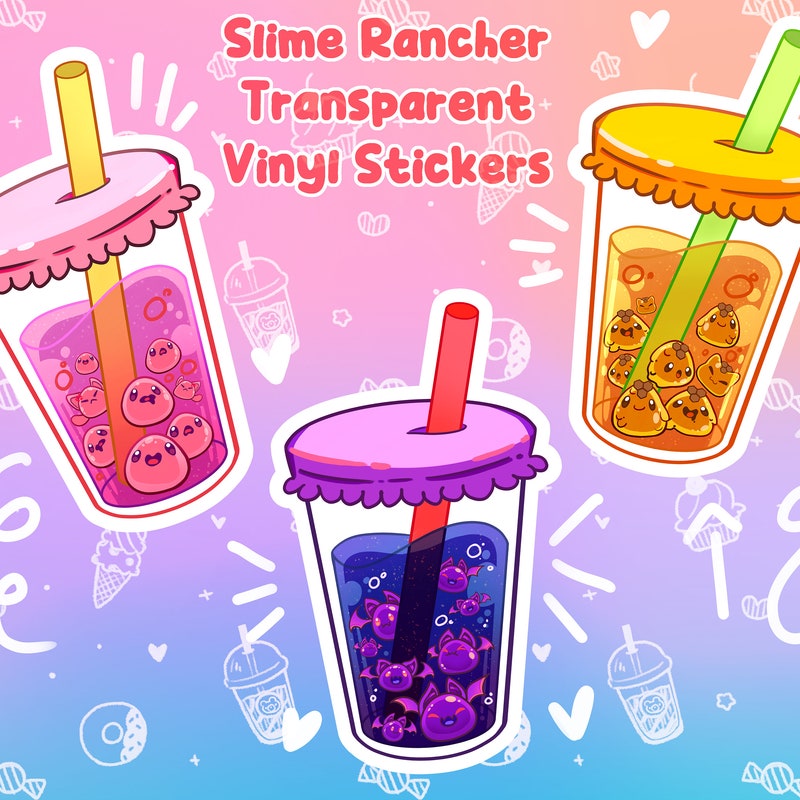 Slime Stickers - Etsy