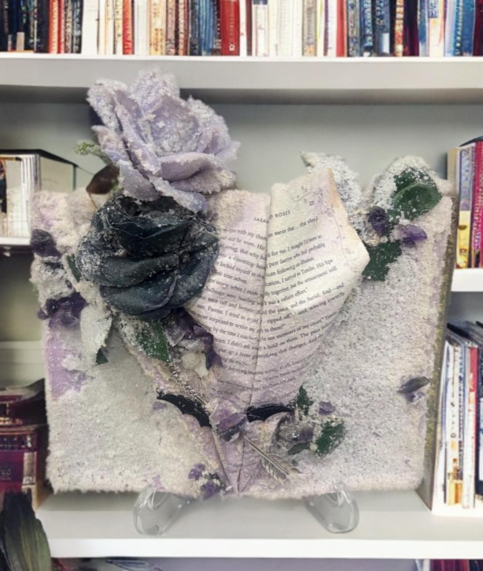 Crystalized Book - Etsy