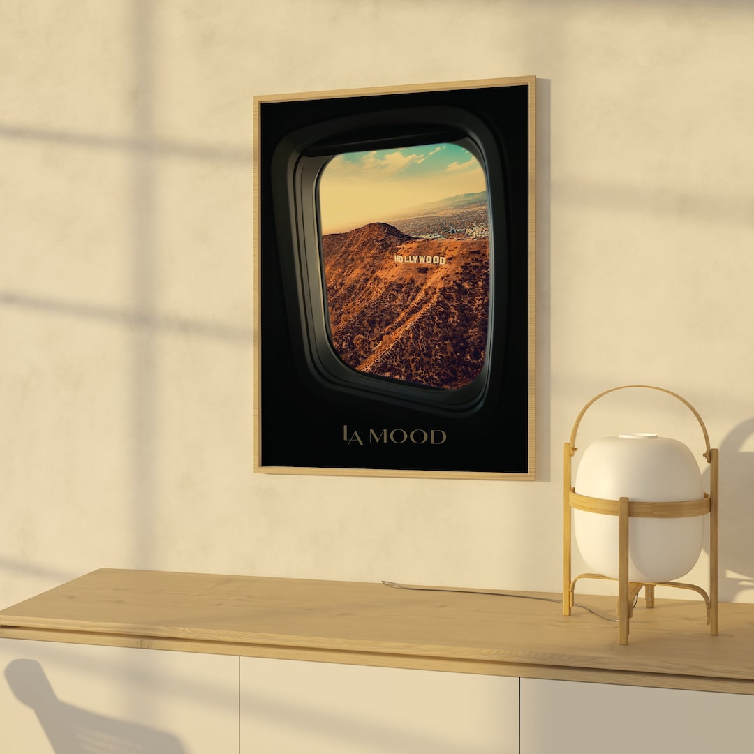 LA Mood Satellite Wall Art Digital Download - Etsy