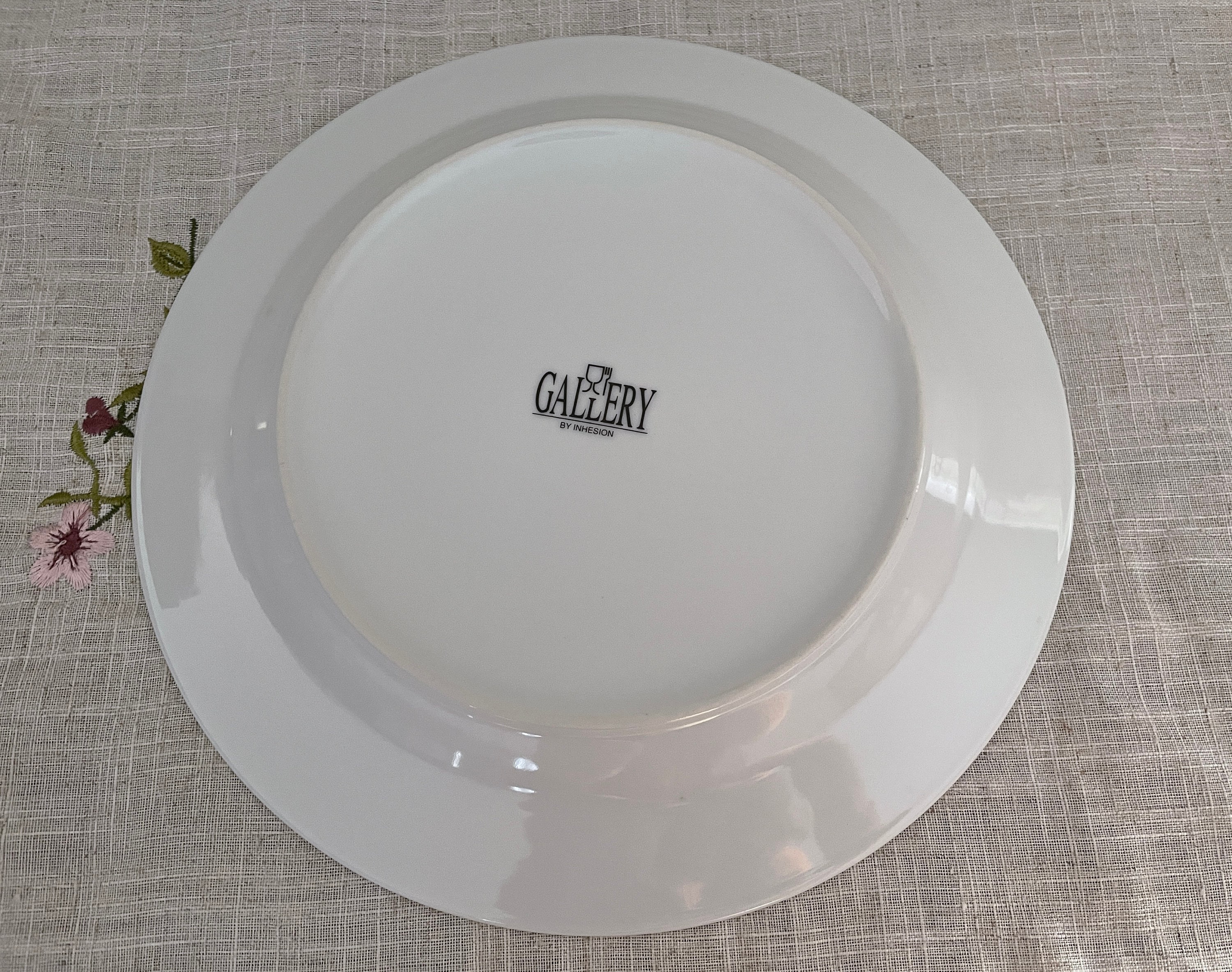 Vintage Gallery by Inhesion 10.5 Dinner Plate, Gallery by Inhesion ...