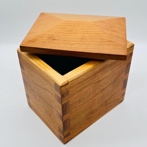 Dovetail Cherry Box (0100) - Etsy