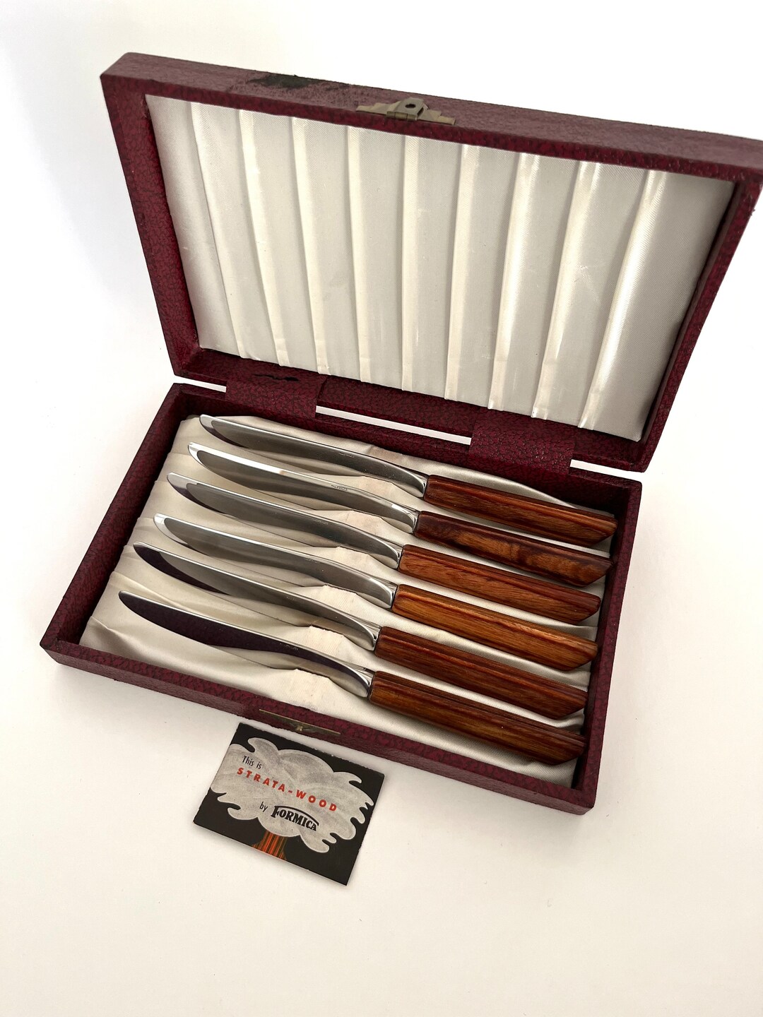 Vintage Knife Set by Formica - Etsy
