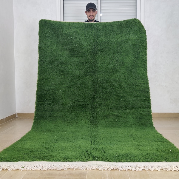 Green Moroccan Rug - Etsy