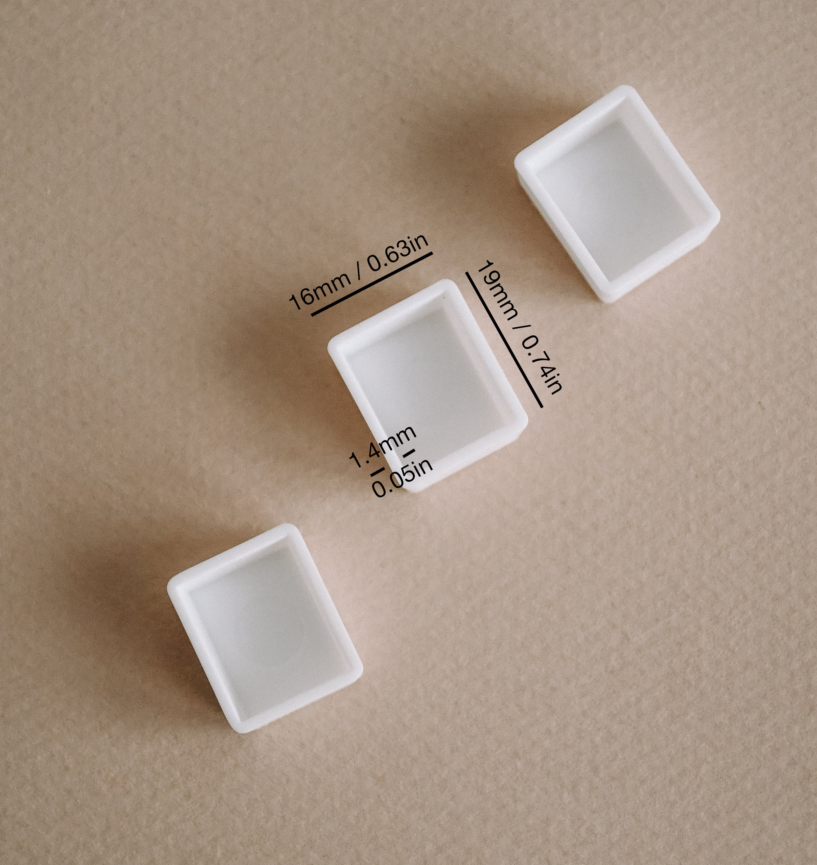 Empty Watercolor Half Pans, Mini Watercolor Pans, Half Pans Pack of 12 ...