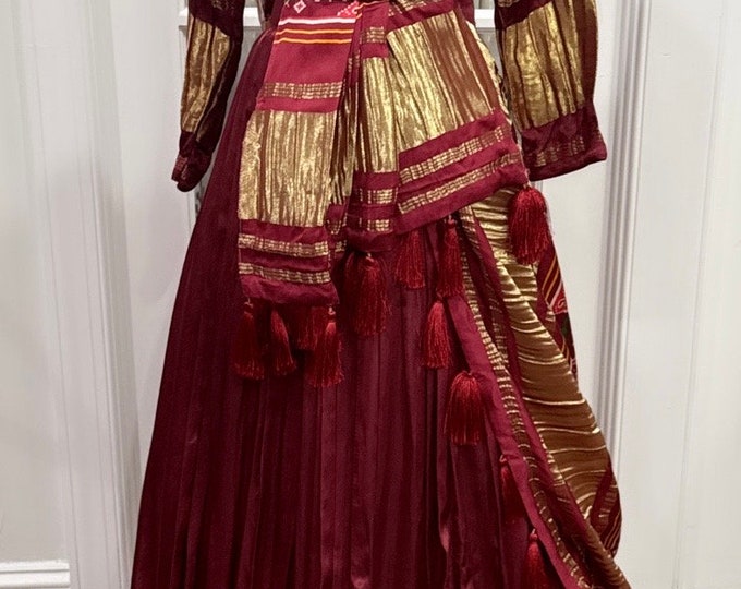 On Sale Gajji Silk Lehanga/ Chaniya Choli Paired With Patola Dupatta ...