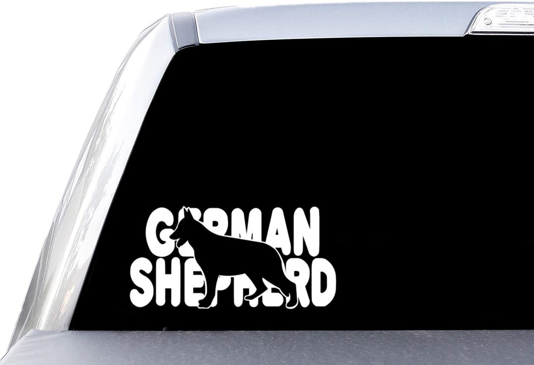 German Shepherd Sticker Vinyl Decal - Etsy