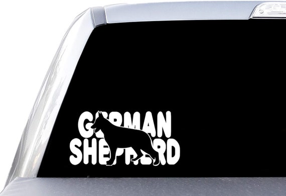 German Shepherd Sticker Vinyl Decal - Etsy