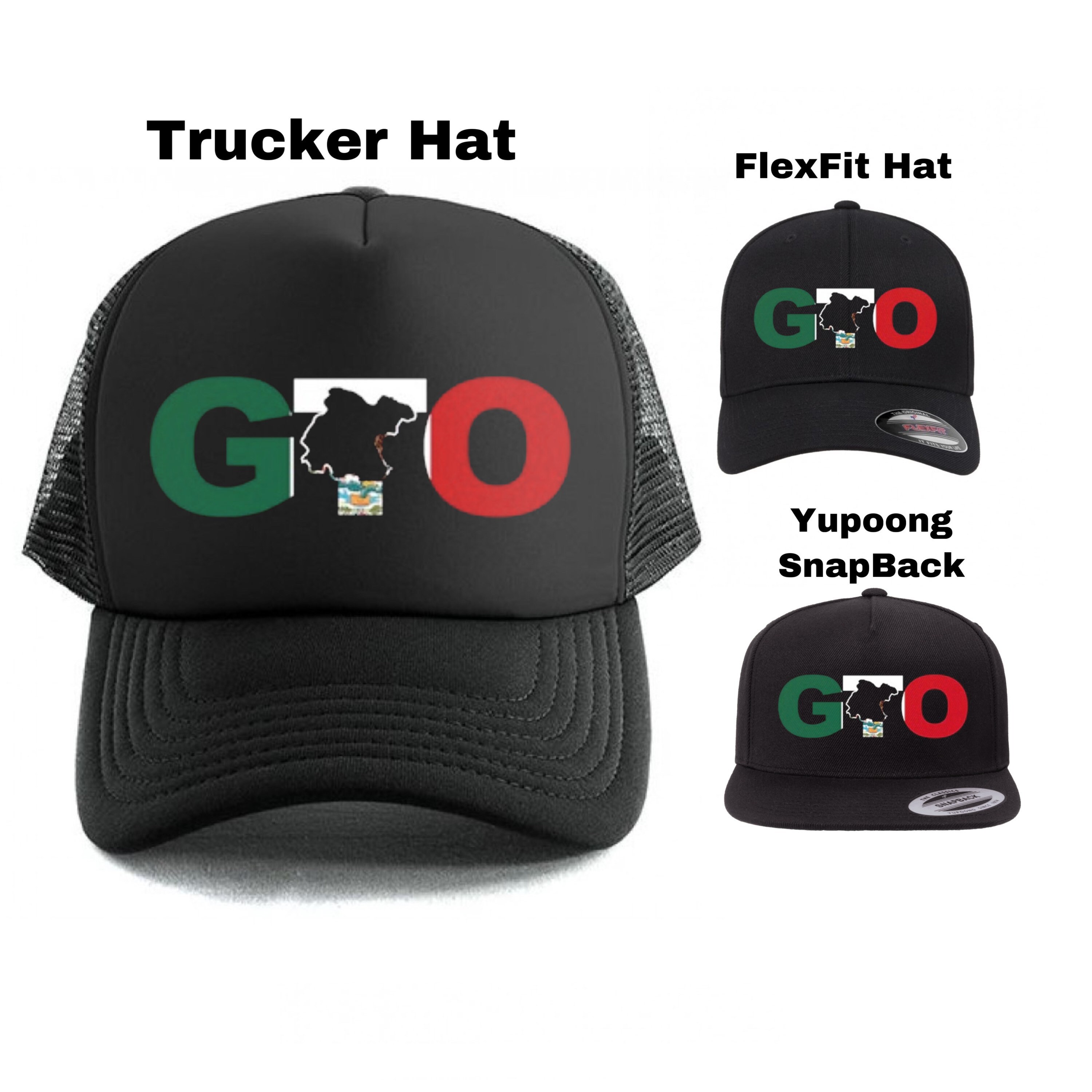 Guanajuato GTO Mexico Flag Colors Custom Flexfit Yupoong - Etsy