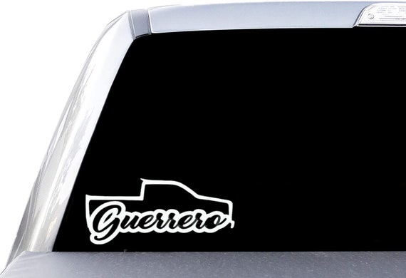Guerrero Truck Outline Sticker Vinyl Decal - Etsy