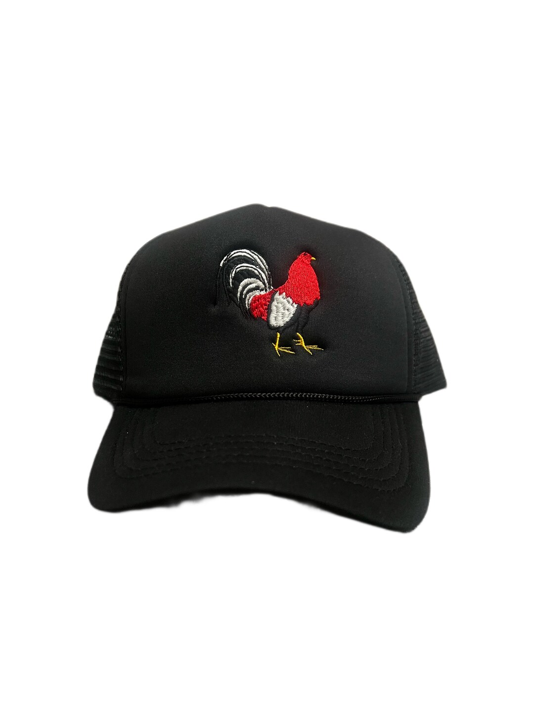 El Gallo Rooster Embroidered Trucker Hat Cap - Etsy
