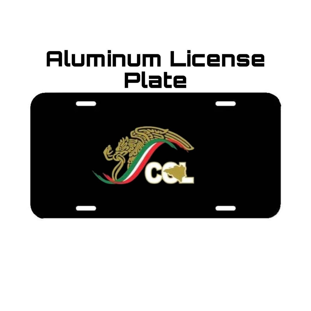 Colima COL Escudo De Mexico Aluminum License Plate - Etsy