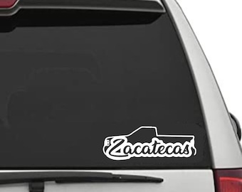 Zacatecas Sticker Vinyl Decal | Etsy