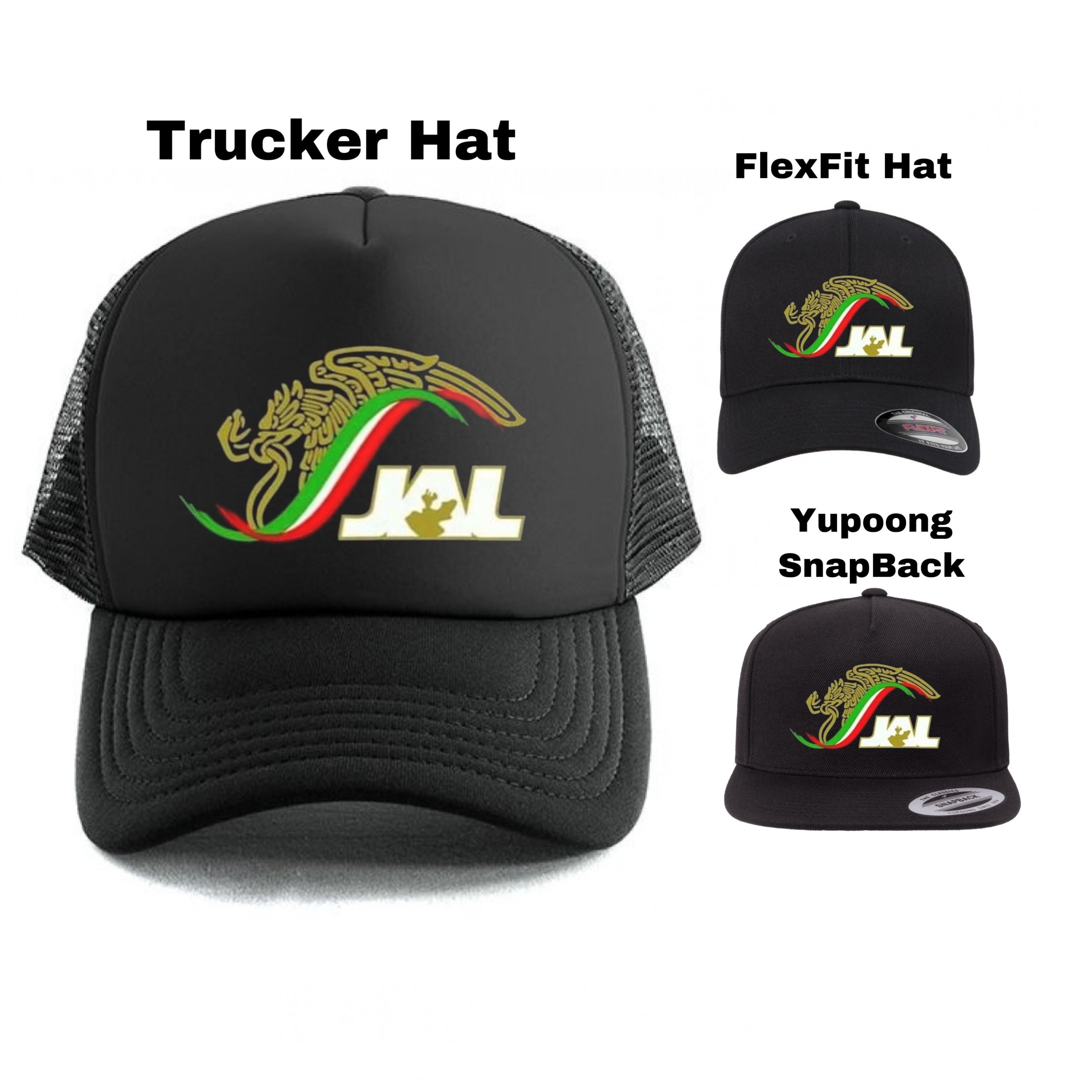 Jalisco JAL Escudo Mexicano Custom Flexfit Yupoong - Etsy