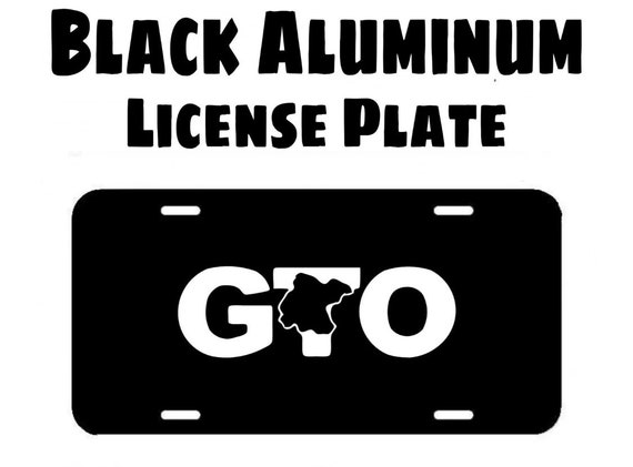 Guanajuato 'GTO' License Plate - Etsy