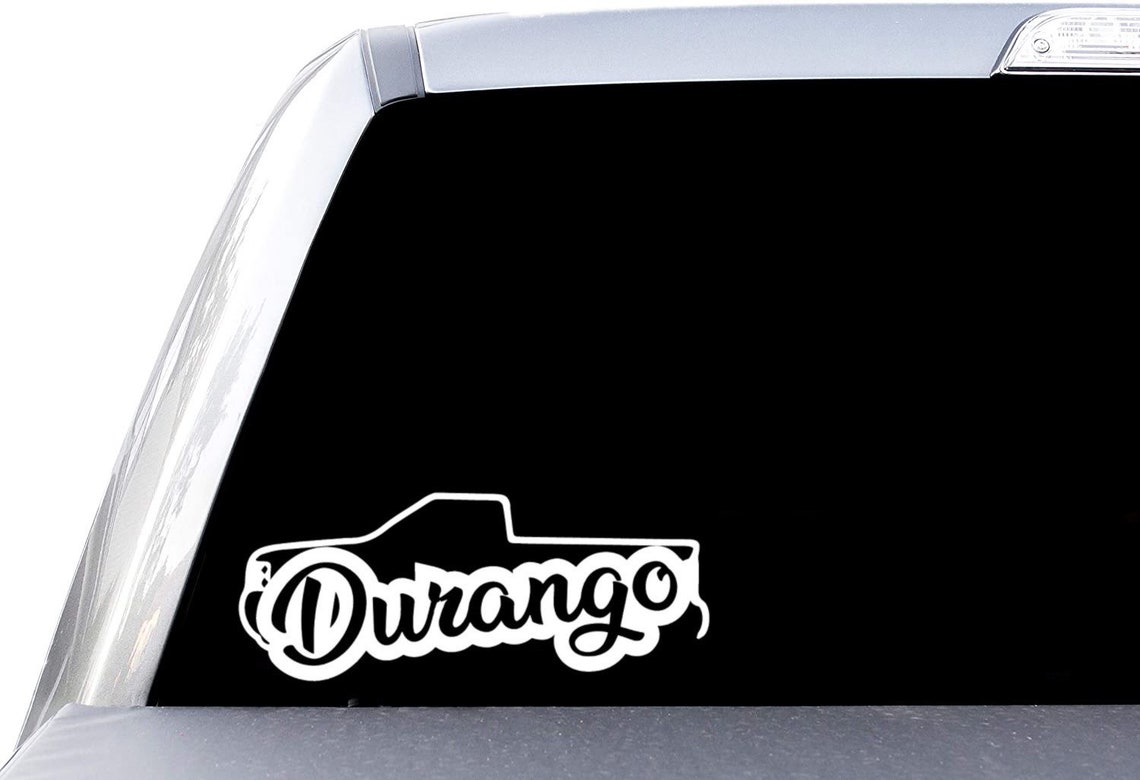 Durango Truck Outline Sticker Vinyl Decal - Etsy