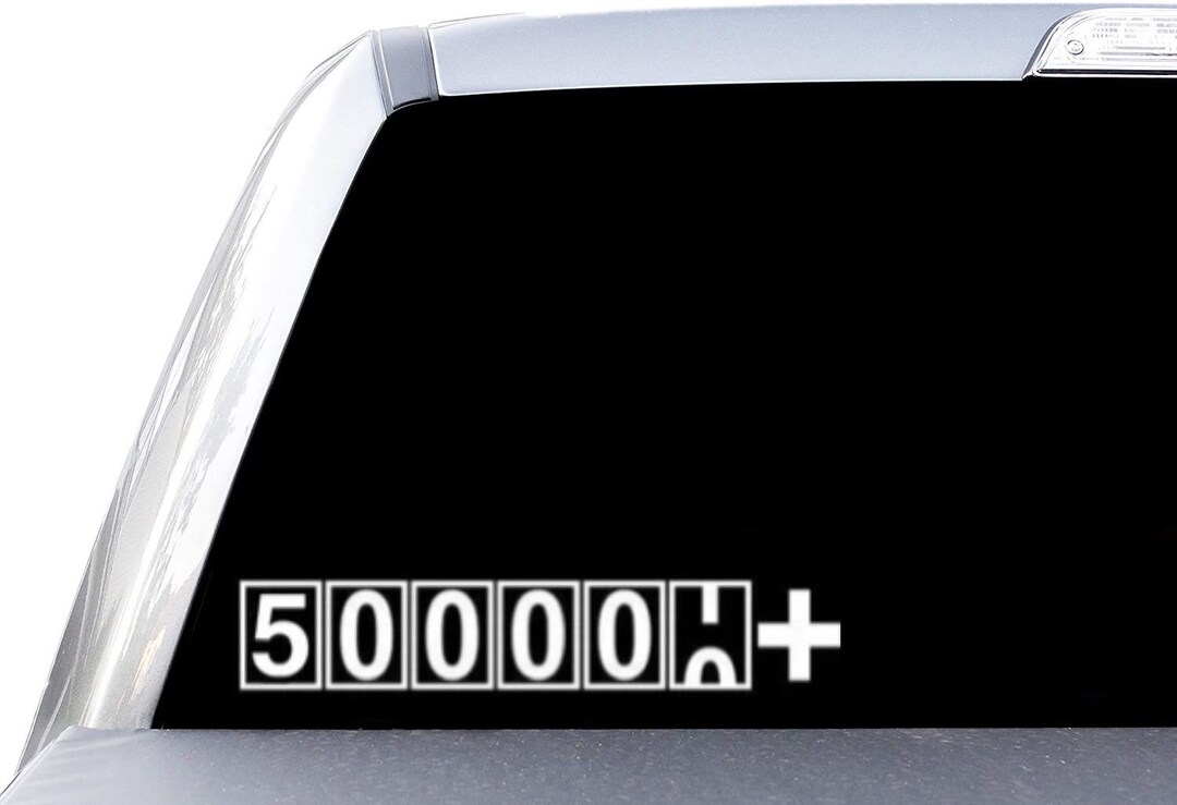 50,000 Sticker Vinyl Decal - Etsy