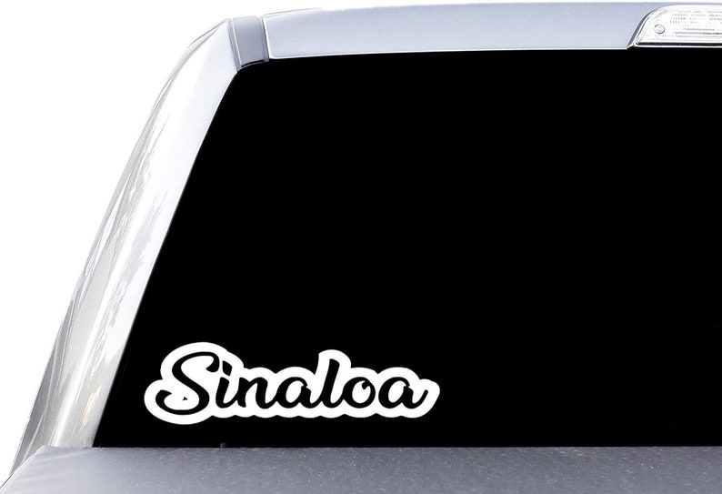 Sinaloa Sticker Vinyl Decal - Etsy