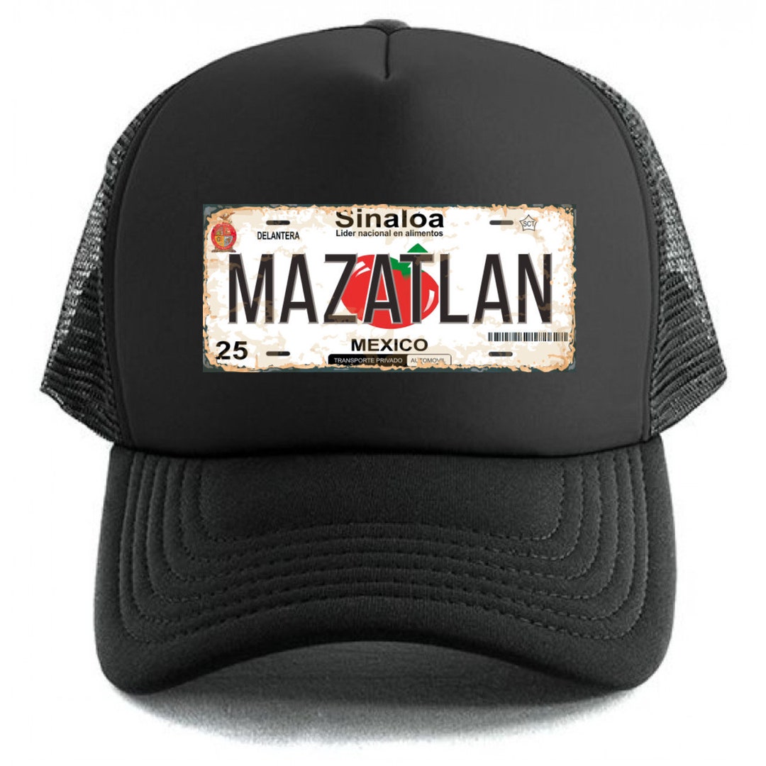 Mazatlan State Mexico License Plate Custom Yupoong Snapback - Etsy