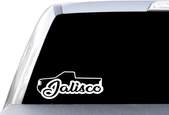 Jalisco Truck Outline Sticker Vinyl Decal - Etsy