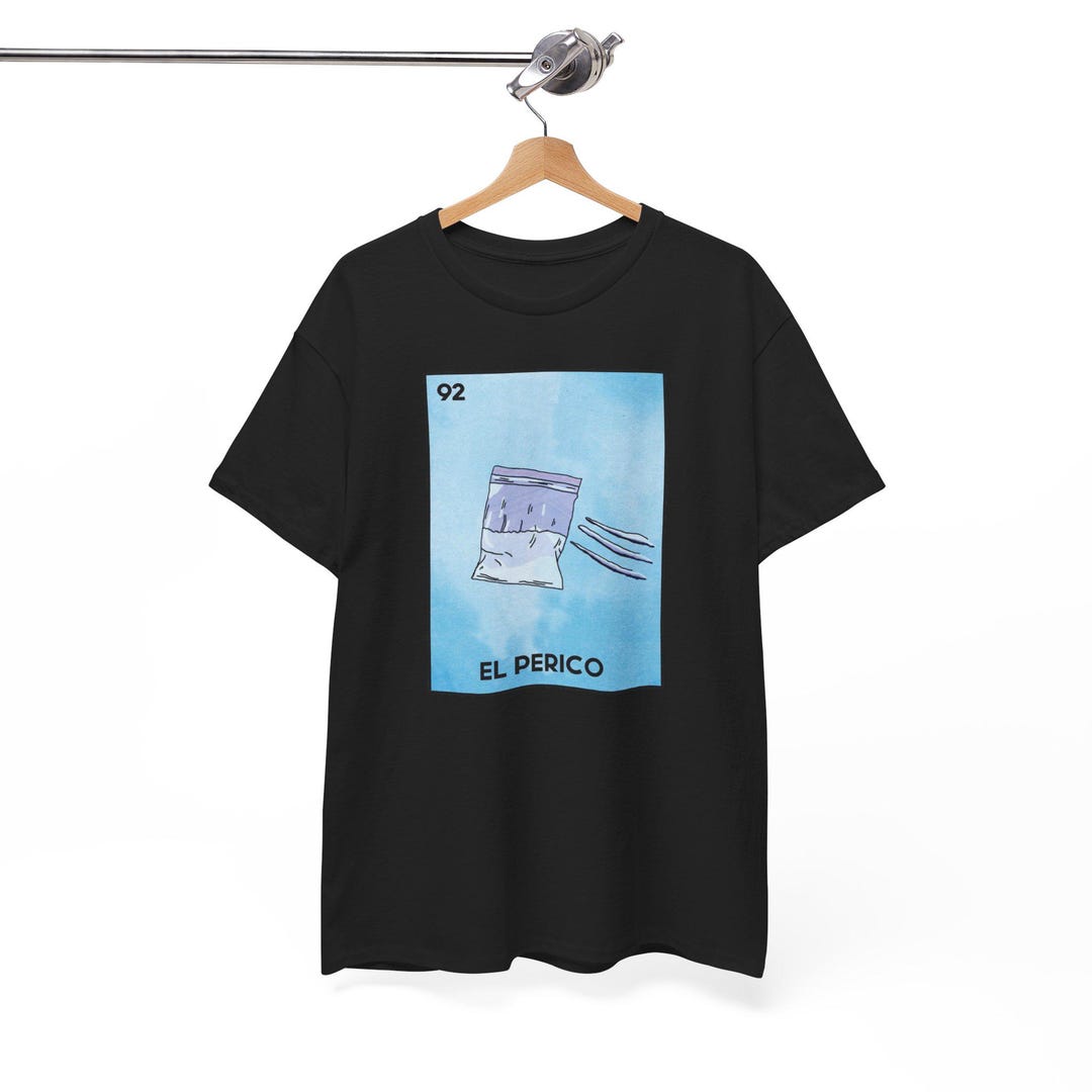 El Perico Loteria Card Graphic Unisex Heavy Cotton Tee - Trendy ...