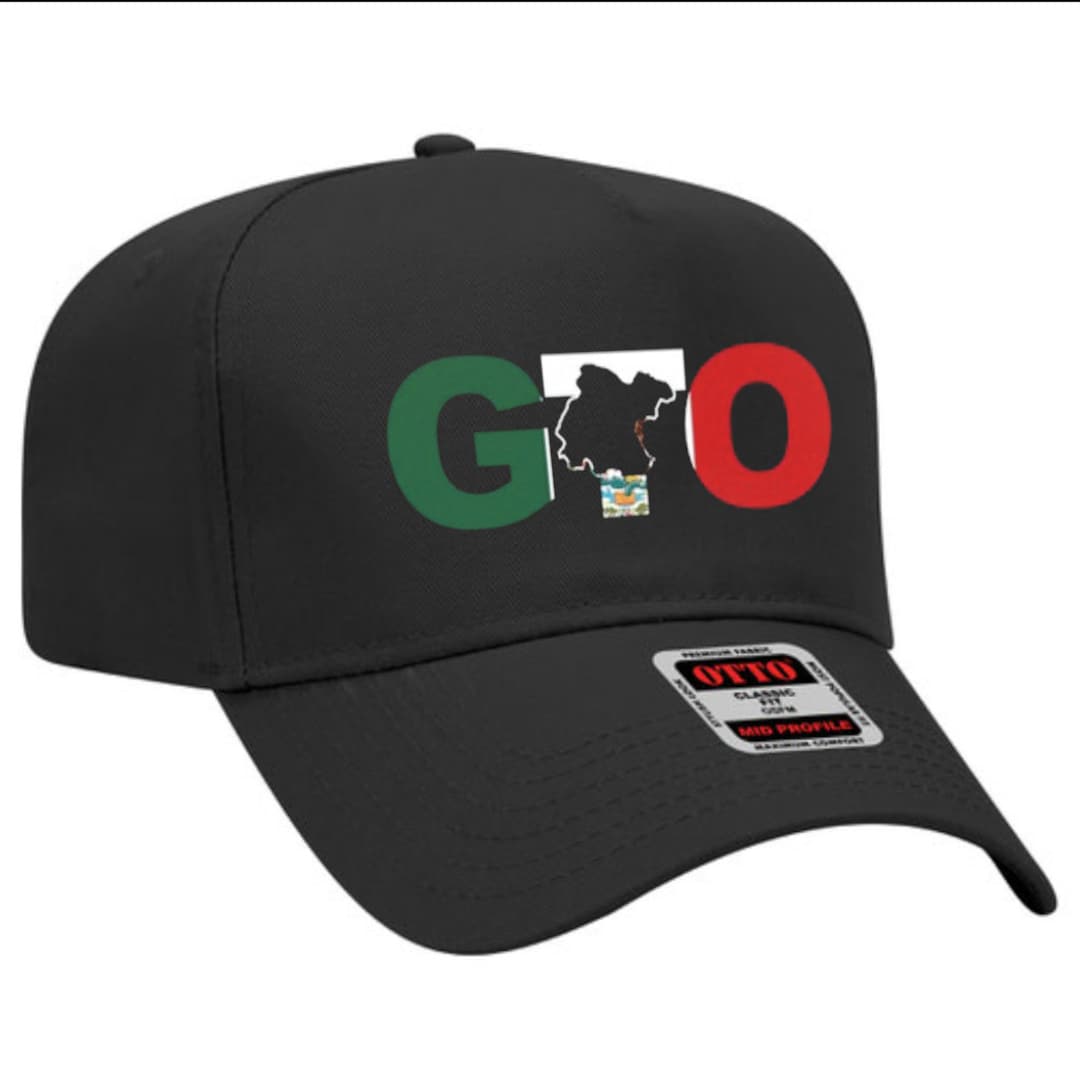 Guanajuato GTO Mexico Flag Color Baseball Cap Hat Snapback Custom ...