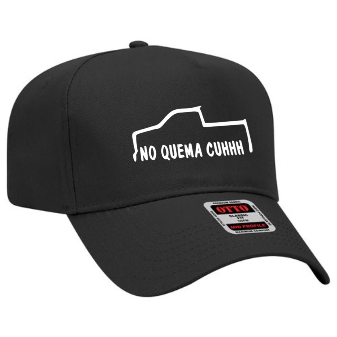 No Quema Cuh Baseball Cap Hat Snapback Custom Unisex One Size Fits All ...