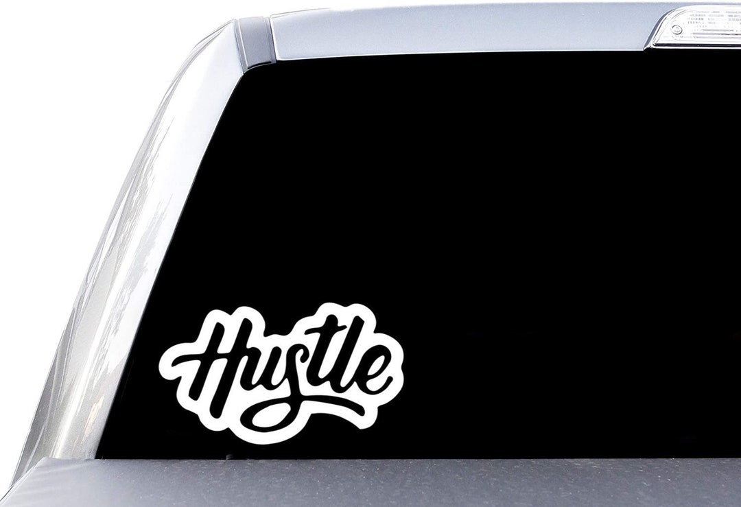 Hustle Sticker Vinyl Decal - Etsy