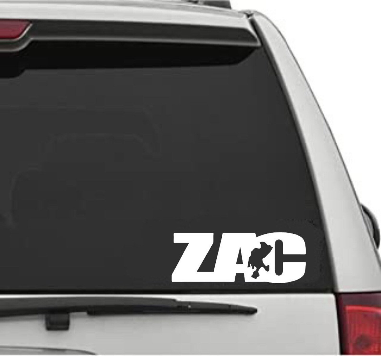 Zacatecas ZAC Sticker Vinyl Decal | Etsy