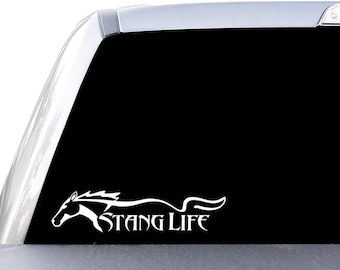 Stang Life Sticker Vinyl Decal - Etsy