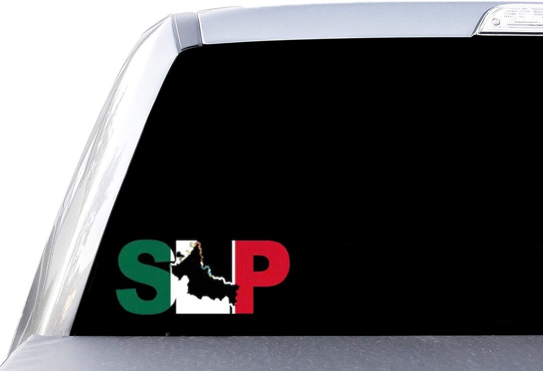 San Luis Potosí SLP Mexican Flag Colors Sticker Vinyl Decal - Etsy