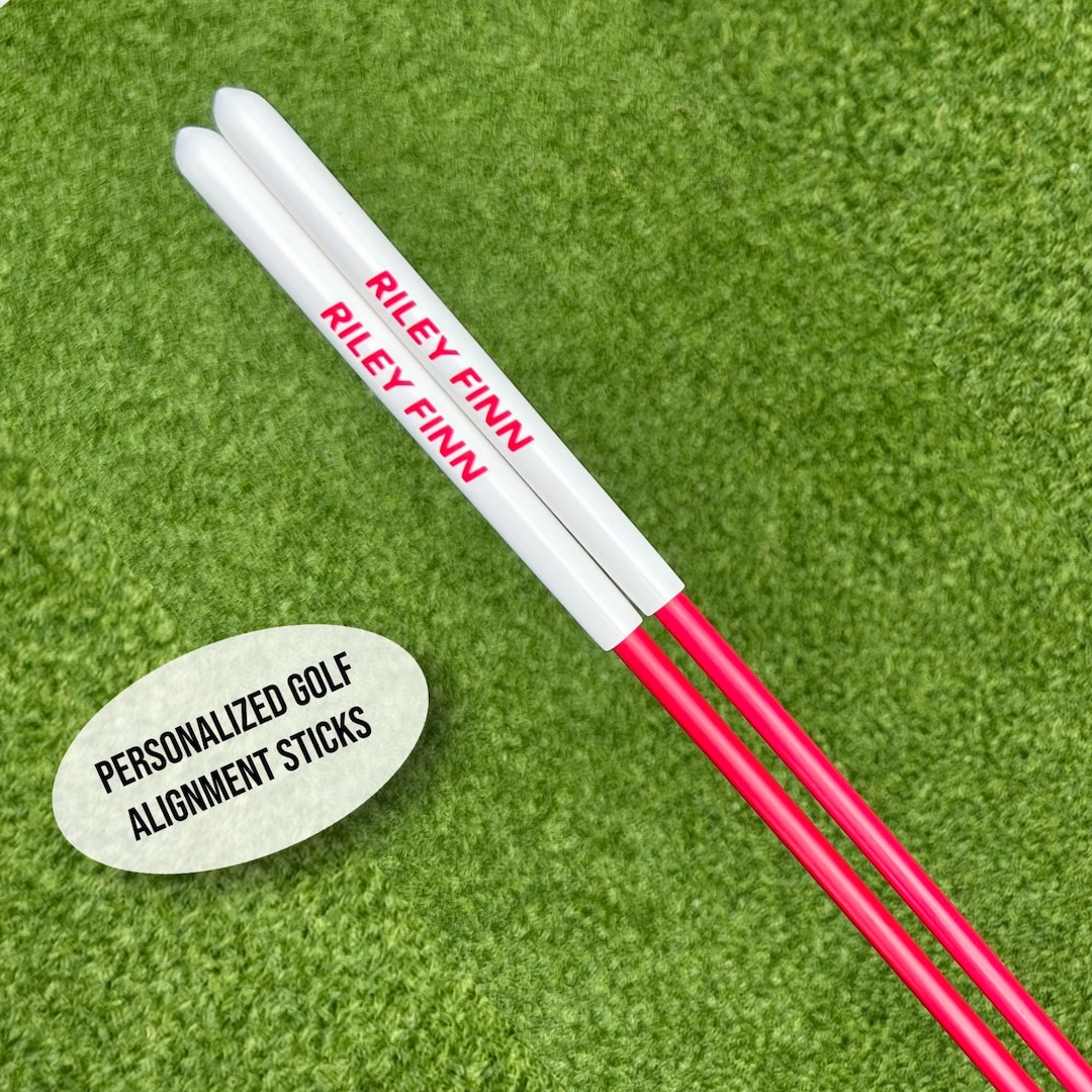 Personalized Golf Alignment Sticks | Popular Golf Training Aid - Etsy