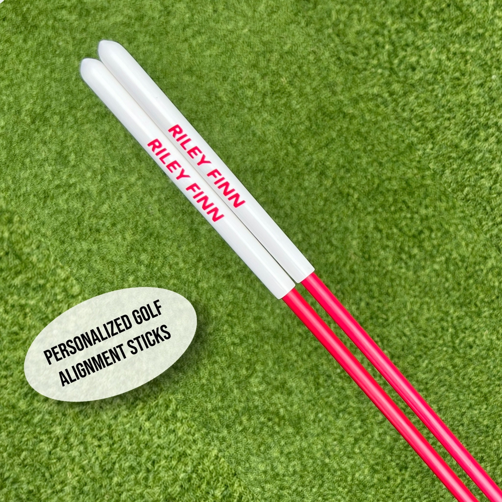 Personalized Golf Alignment Sticks | Popular Golf Training Aid - Etsy