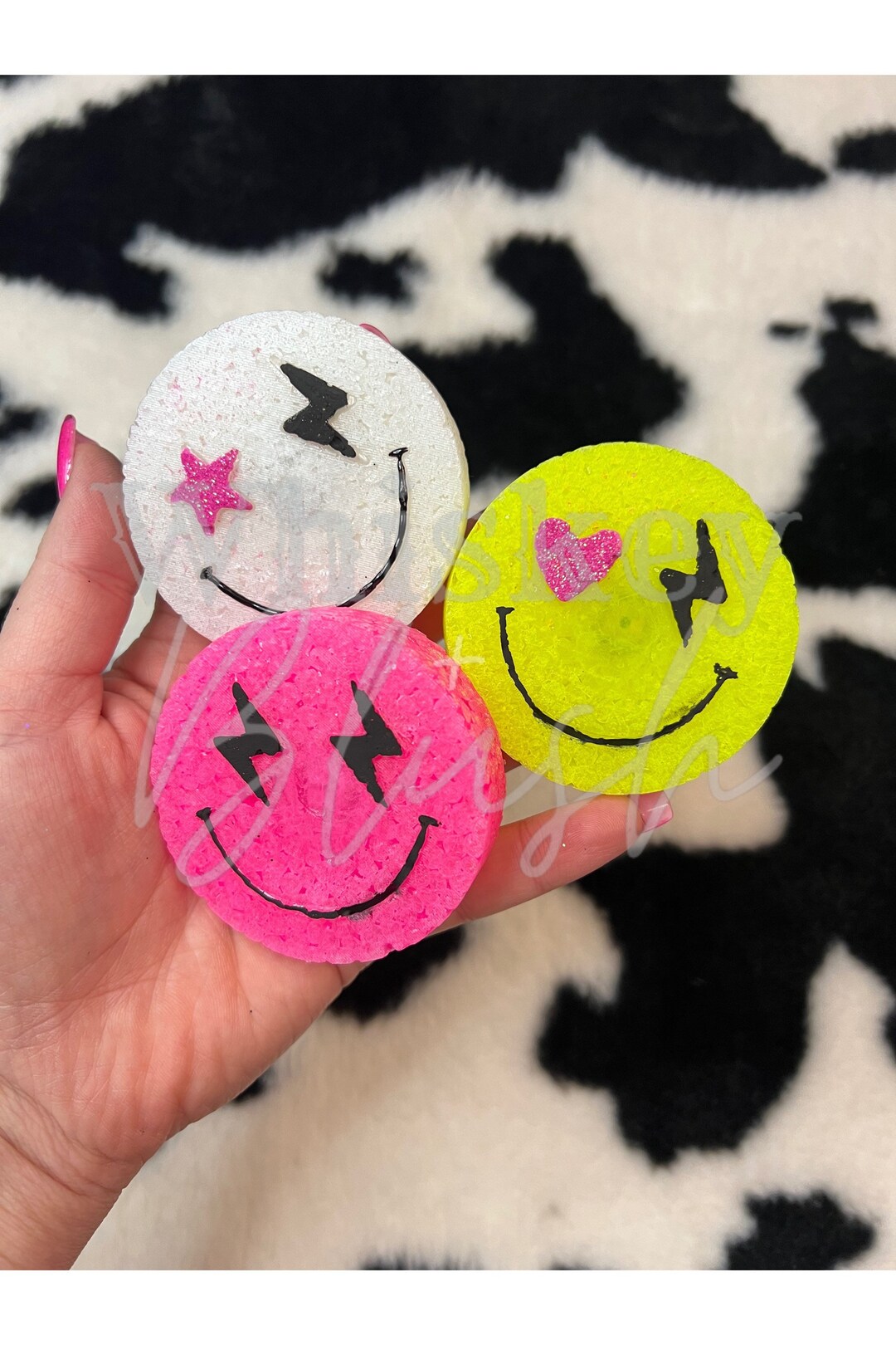 Smiley Vent Clip Trio - Etsy