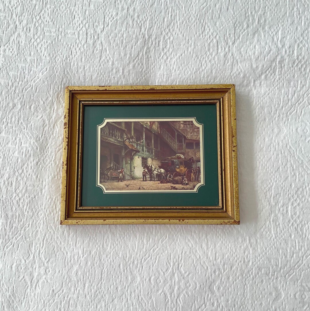 Vintage Old English Print (see Description) - Vintage Wall Art - Etsy ...
