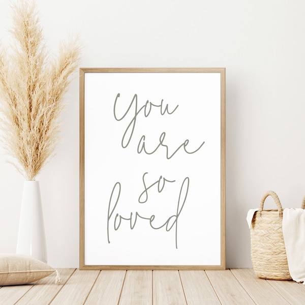 You Are so Loved - Etsy