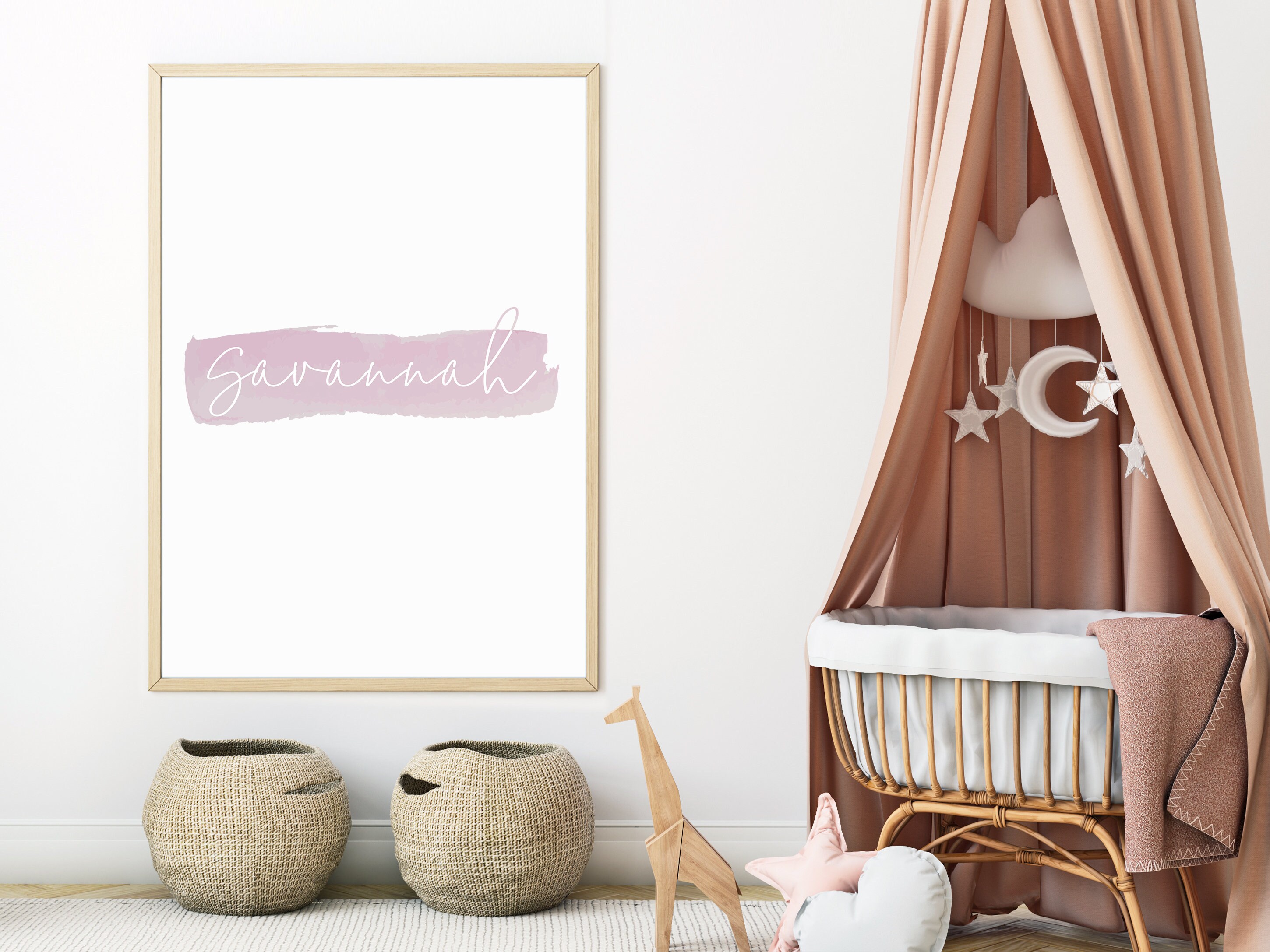 Custom Personalized Kids Name Printable Wall Art Name Print Custom ...
